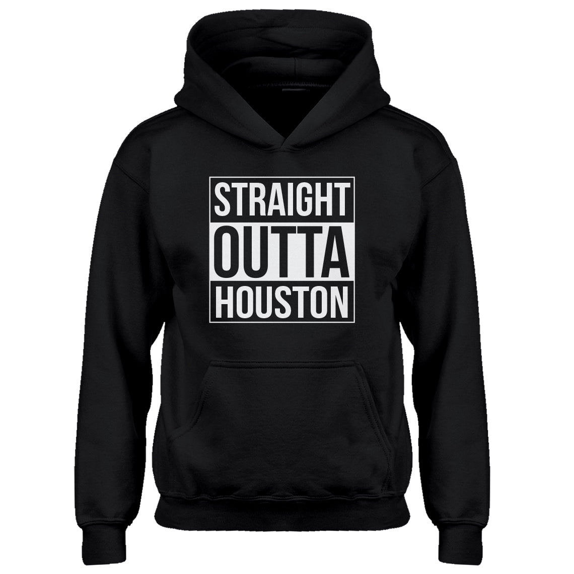 Youth Straight Outta Houston Kids Hoodie – Indica Plateau