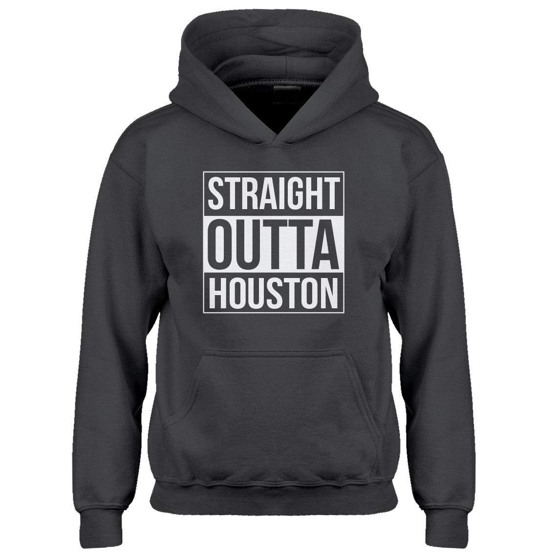 Youth Straight Outta Houston Kids Hoodie – Indica Plateau