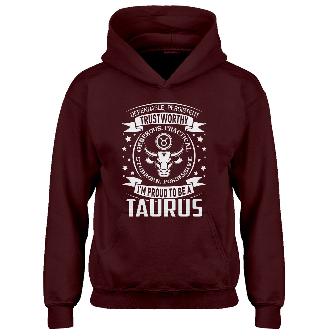 Hoodie Taurus Astrology Zodiac Sign Kids Hoodie – Indica Plateau