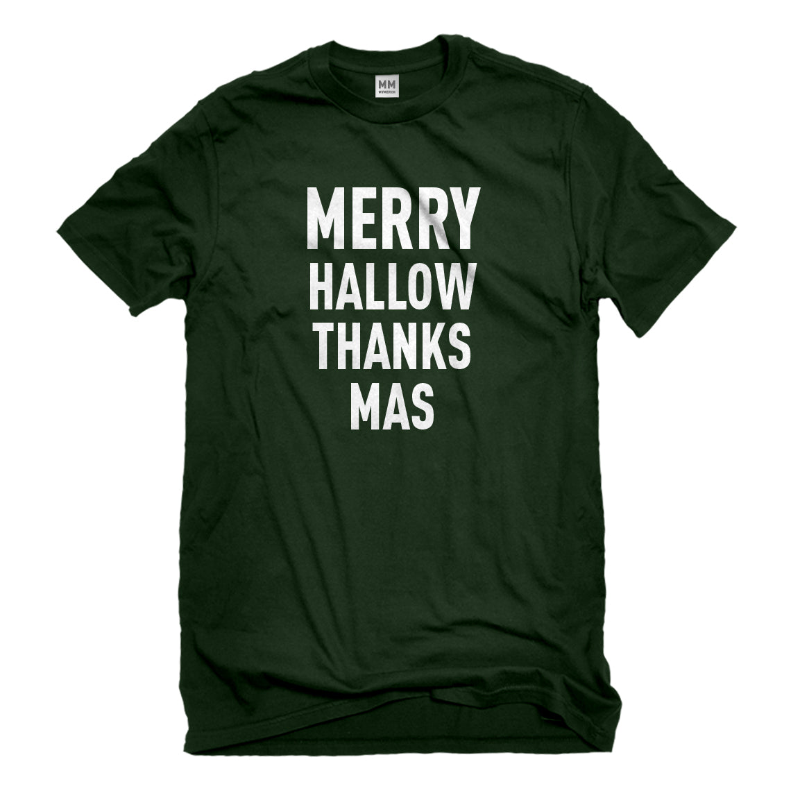 Mens Merry Hallow Thanks Mas Unisex T-shirt – Indica Plateau