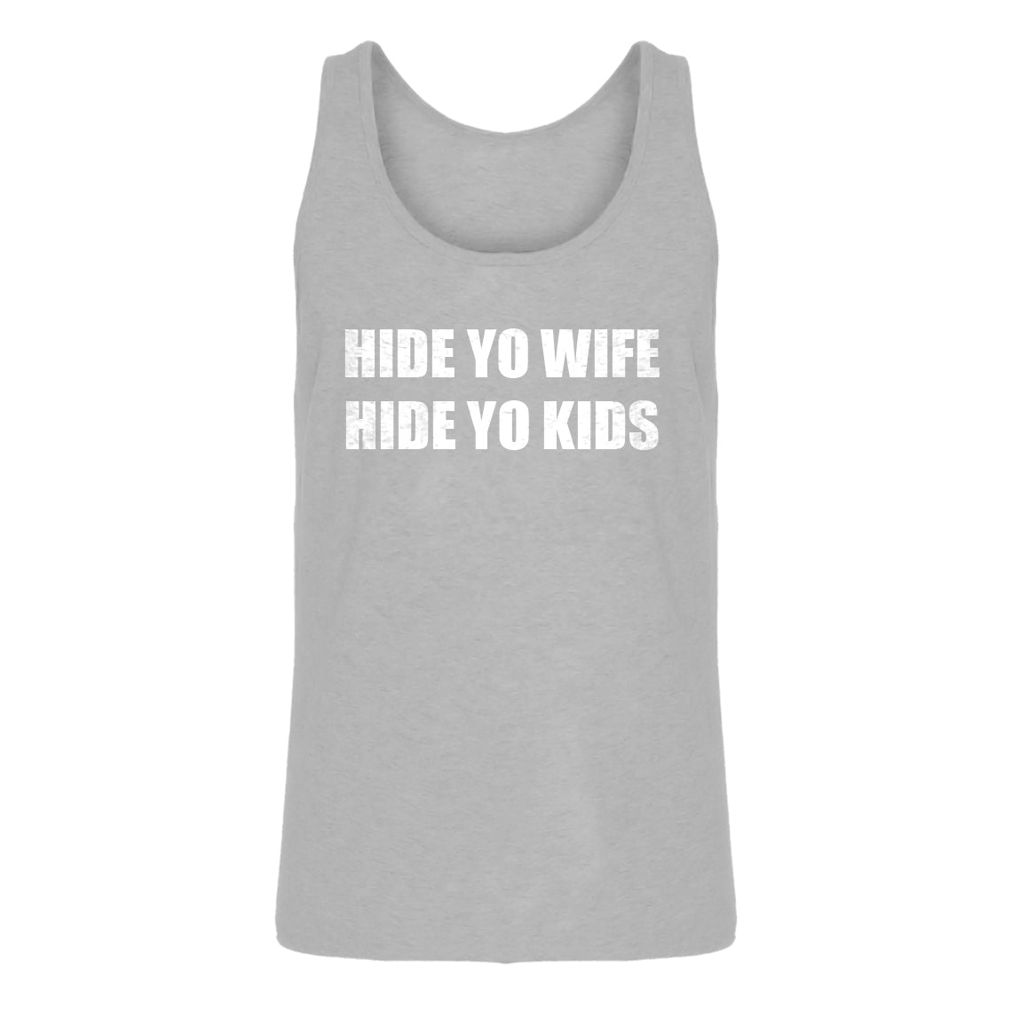 Mens Hide Yo Kids, Hide Yo Wife Jersey Tank Top – Indica Plateau