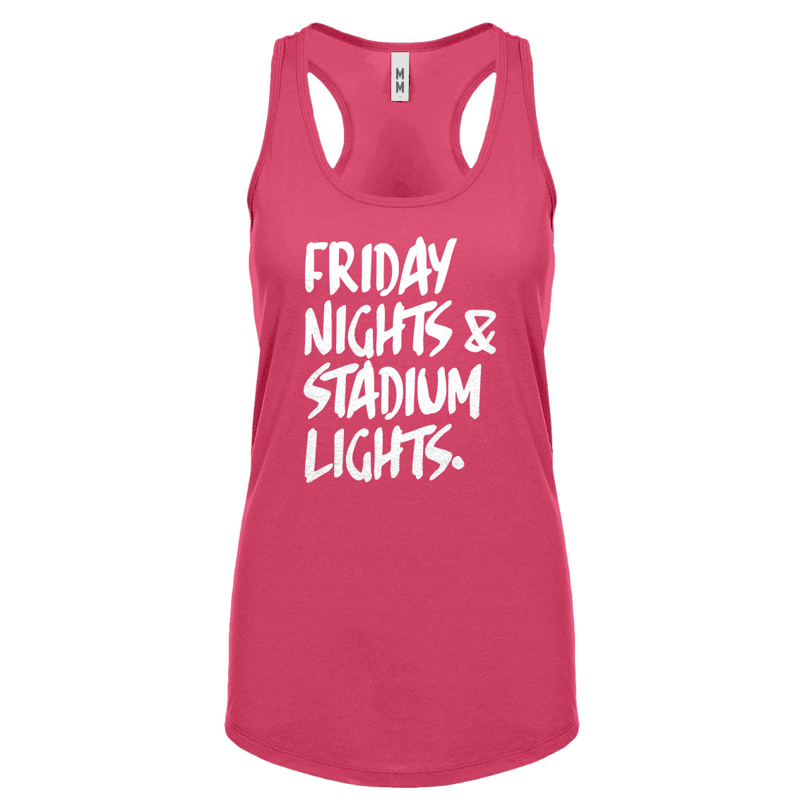 Racerback Friday Nights Stadium Lights Womens Tank Top – Indica Plateau